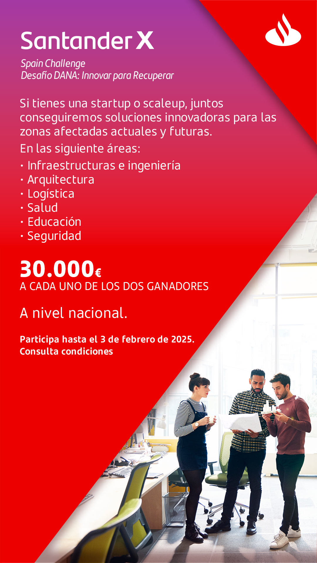 Santander X llega a la App Santander para impulsar tu negocio